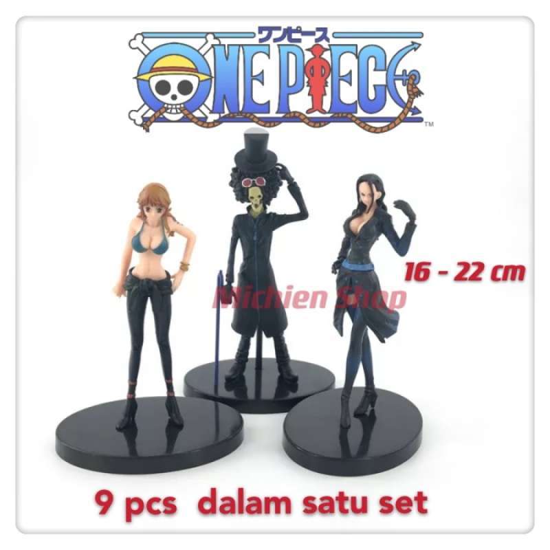 Promo Action Figure Miniatur Pajangan ONE PIECE GLM GOLD MOVIE ISI SET ...