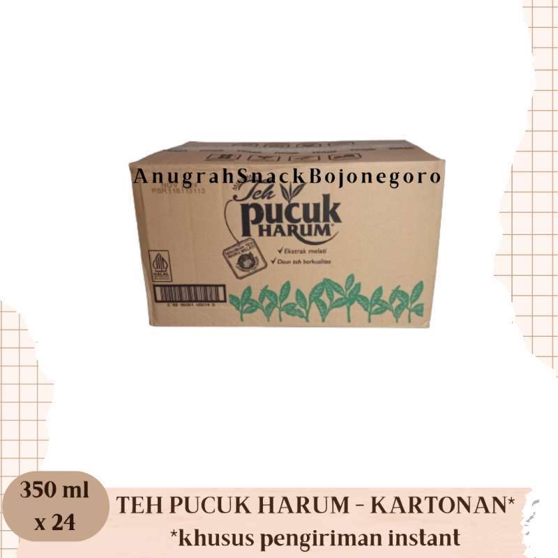 Jual Teh Pucuk Harum Minuman Teh Wangi Melati 350ml X 24 Di Seller Anugrahsnackbojonegoro ...