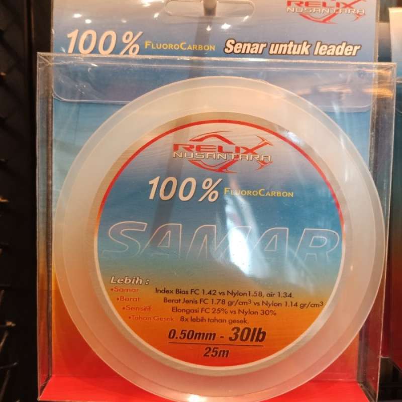 Promo Senar Leader Samar 30 Lb 100% Flurocarbon Diskon 9% Di Seller ...