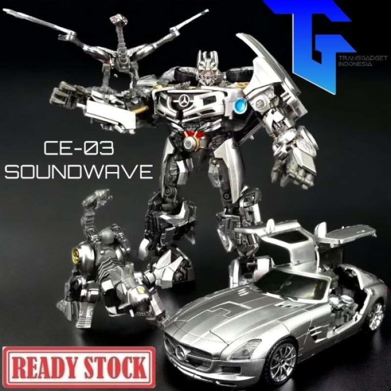 Promo Cyber Era Ce-03 Silver Bullet - Transformers Dotm Soundwave Ce03 ...