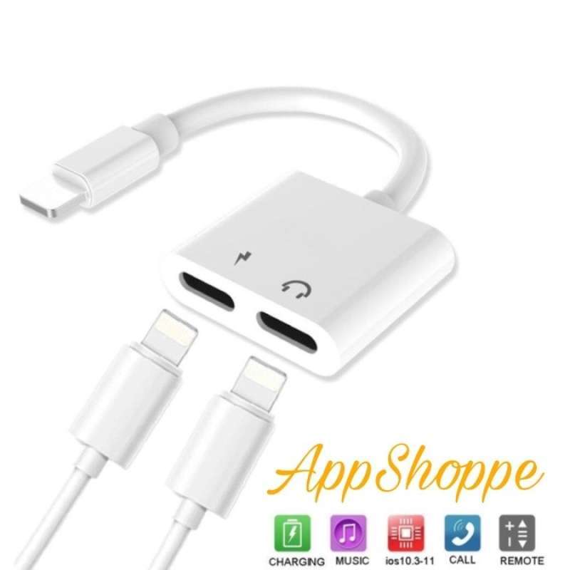 Promo Splitterlightning Ios Ports Splitter Dual Lightning Audio ...