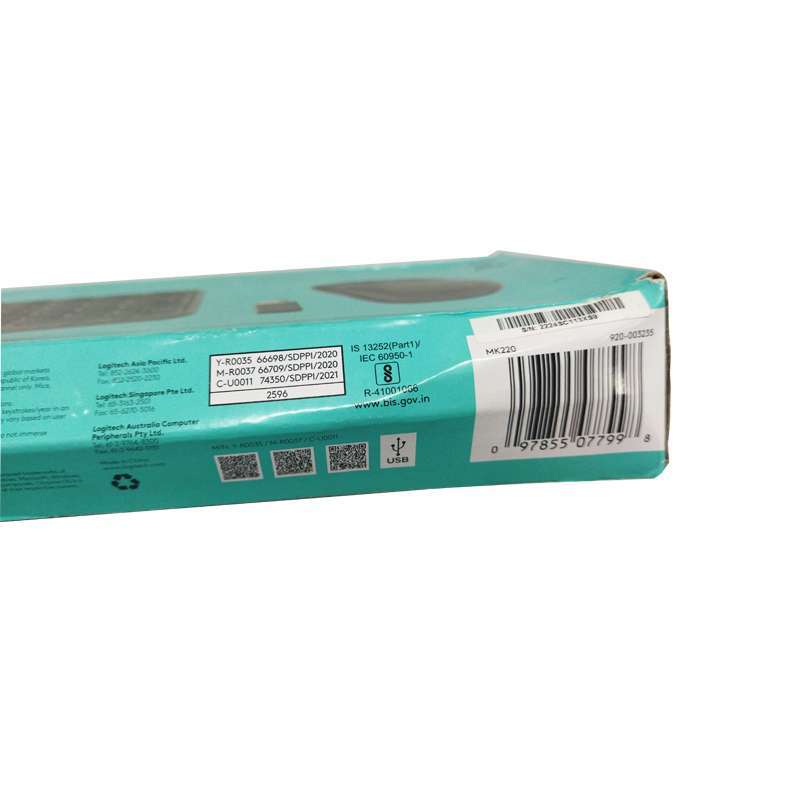 Promo Logitech Keyboard + Mouse Mk220 [dus Penyok] Diskon 28% Di Seller ...