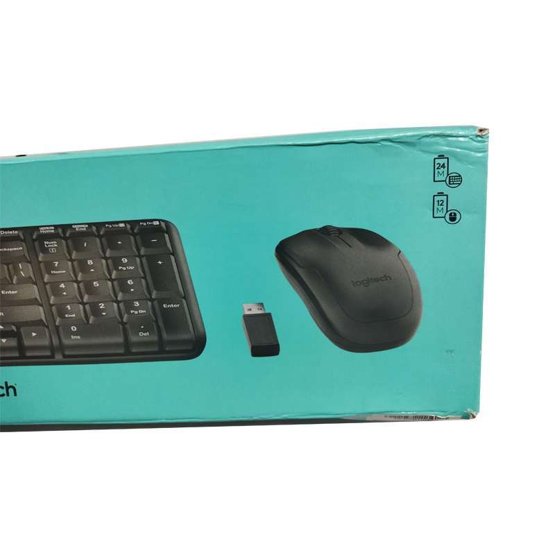Promo Logitech Keyboard + Mouse Mk220 [dus Penyok] Diskon 28% Di Seller ...
