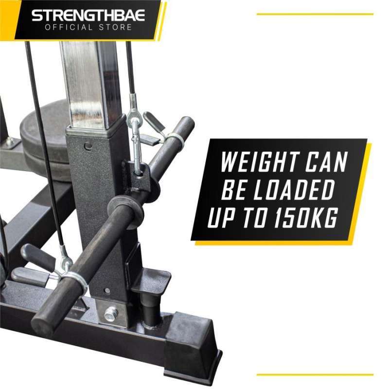Jual Pulldown & Row Attachment Strengthbae Power Rack Cable Pull Down ...