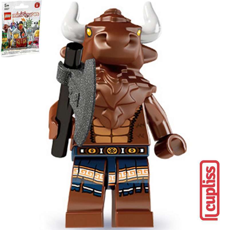 Jual Sealed - Minotaur Lego 8827 Minifigure Series 6 No 8 Di Seller ...