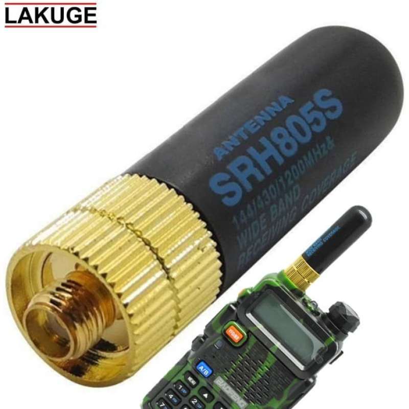 Jual Antenna Mini Booster Dual Band Walkie Talkie Ht Baofeng Pofung Di ...