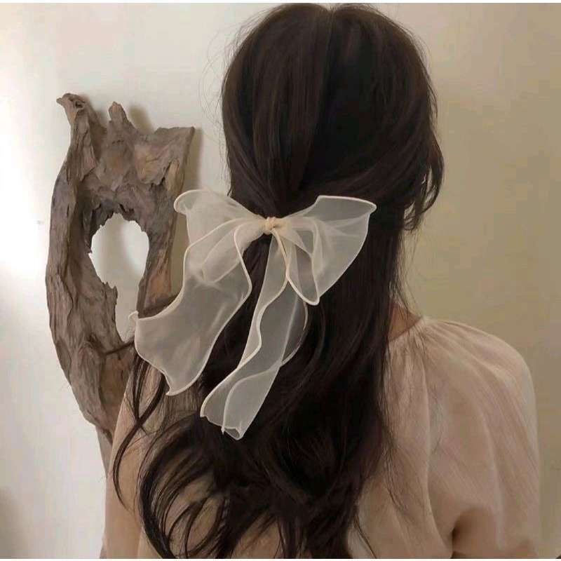 Jual Pita Rambut Selina Varian Warna Hitam Putih Pink Biru Merah Hijau ...