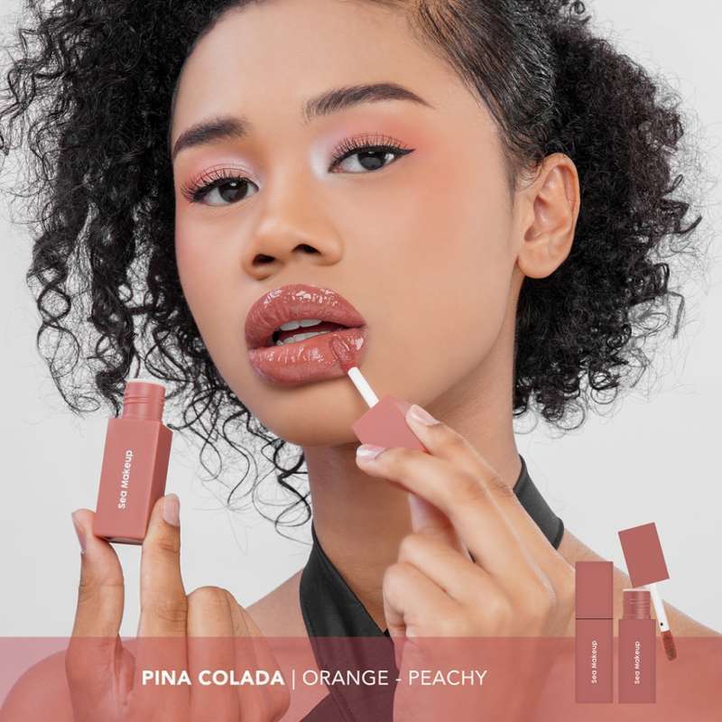 Jual Sea Makeup Lacquer Shake Lip Ink Longlasting Lip Ink - Glossy ...