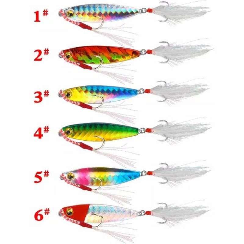 Promo Micro Jig Spoon Lure 10 Gr Spinner Lure Bait Diskon 9% Di Seller ...