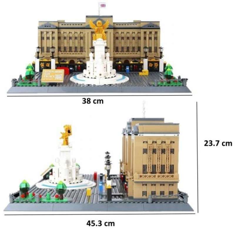 Promo Wange Architecture Buckingham Palace London England Brick Model ...
