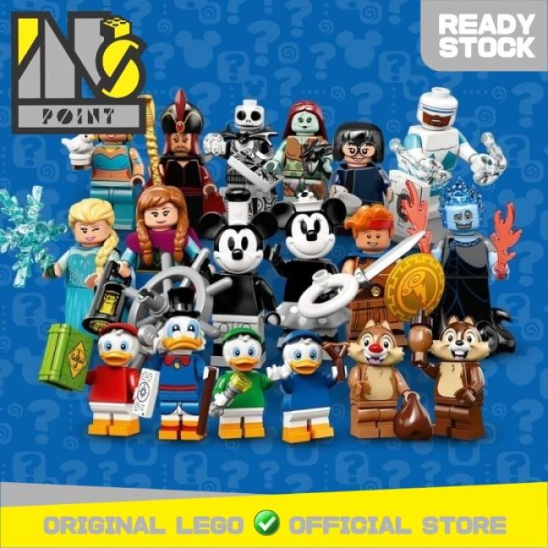 Promo Lego 71024 - Minifigure Disney Series 2 Complete Full Set (18 Pcs ...