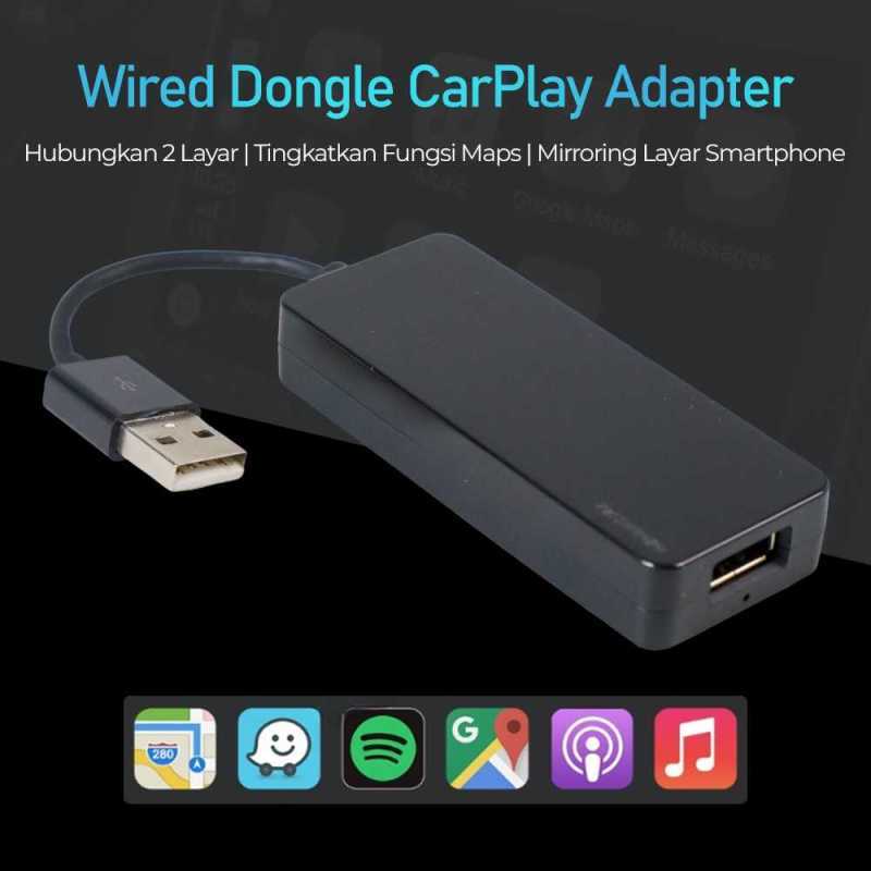 Promo Carlinkit Wired Dongle Carplay Adapter Head Unit Usb Plug ...