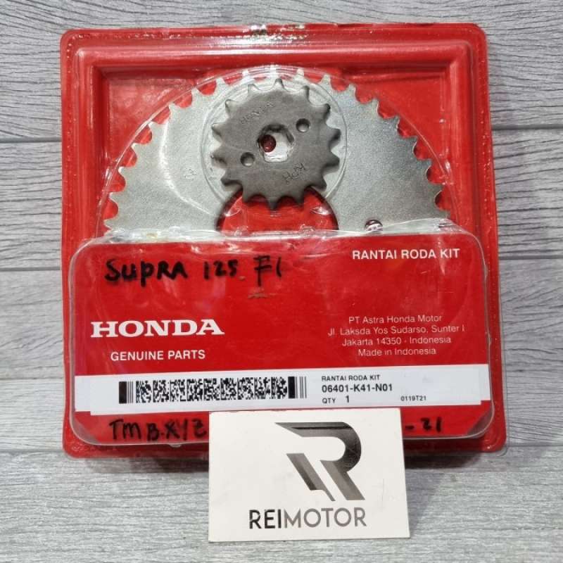 Promo Gearset Gear Set Gir Set All New Supra X 125 Fi Ahm 06401-k41-n01 ...