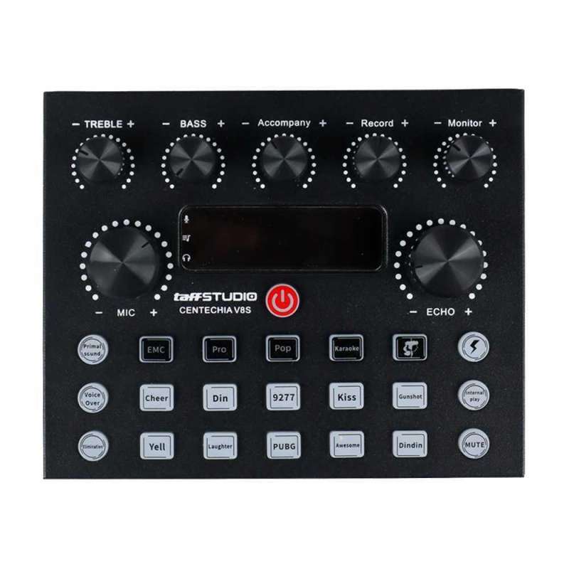 Jual Mixer Usb External Sound Card Bluetooth Amplifier V8s Sound ...