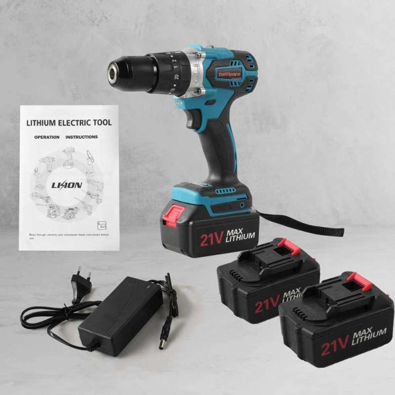 Jual Bor Listrik Cordless Brushless 1350rpm 21v Lb176 Bor Alat Tembok ...