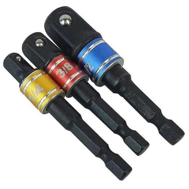 Jual Feiming Mata Bor Elektrik Adapter Extension Bits Hex 1/4 3/8 1/2 3 ...