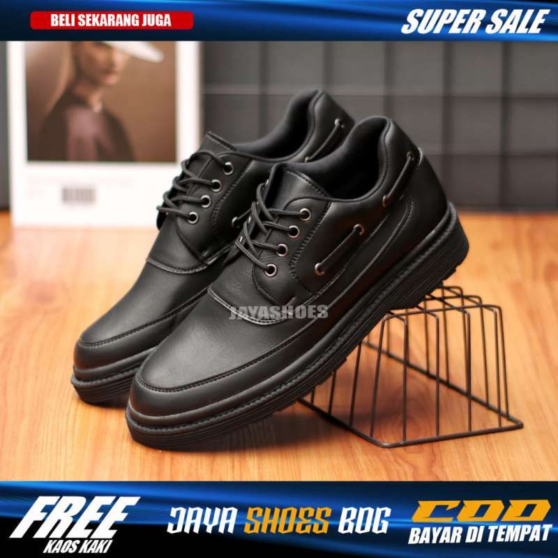 Promo Spv Hugo Sepatu Pria Docmart Low Boots Hitam Semi Formal Pantofel ...