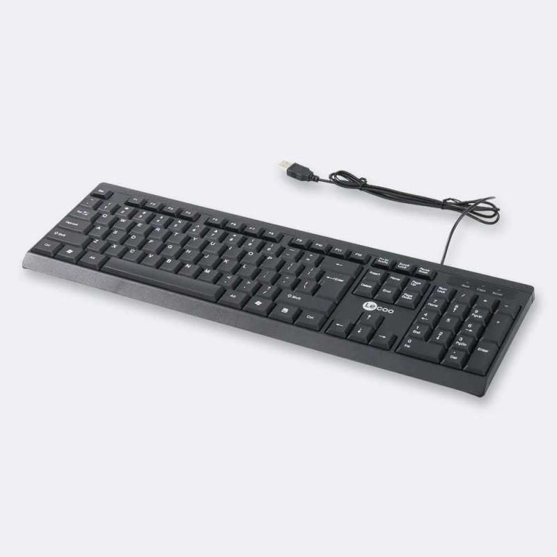 Jual Lecoo Keyboard Wired Kb101 Keyboard Gaming Mechanical Keyborad ...