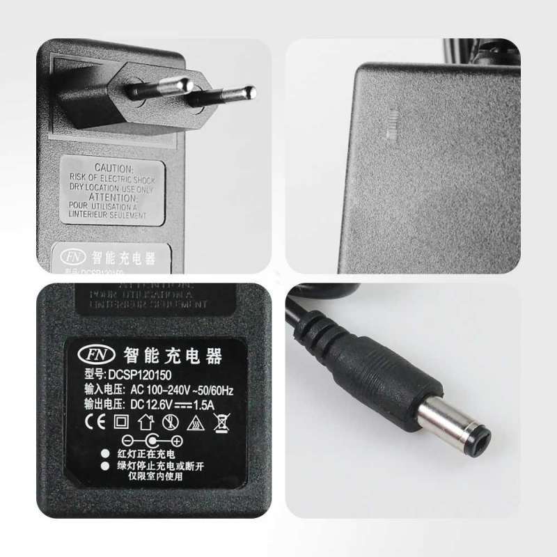 Jual Lincoiah Adaptor 12.6v 1.5a Wall Dc Plug Dcsp Laptop Portable Ac ...