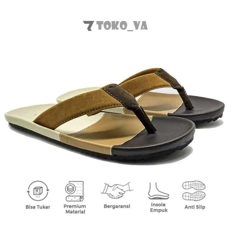Promo Wolfs No 43 44 45 46 47 48 - Sandal Pria Ukuran Jumbo Besar ...