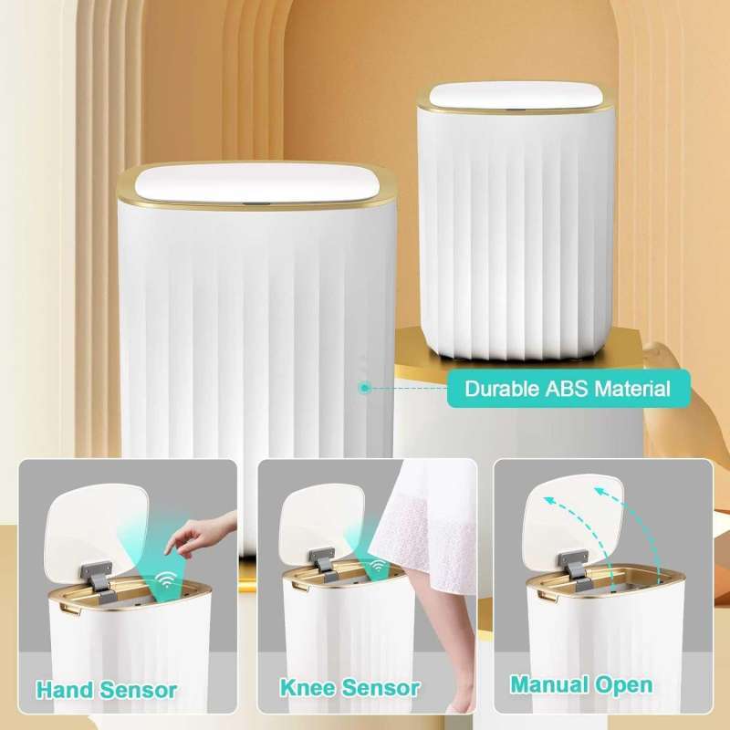 Jual Joybos Tempat Sampah Smart Trash Can Motion Sensor Dustbin 10l ...