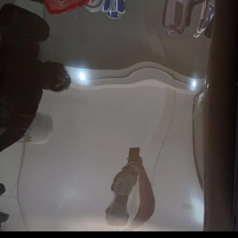 Jual Flexilon Flat Fiber Penutup Gerbang Pagar Polos Tebal 1 Mm Per ...