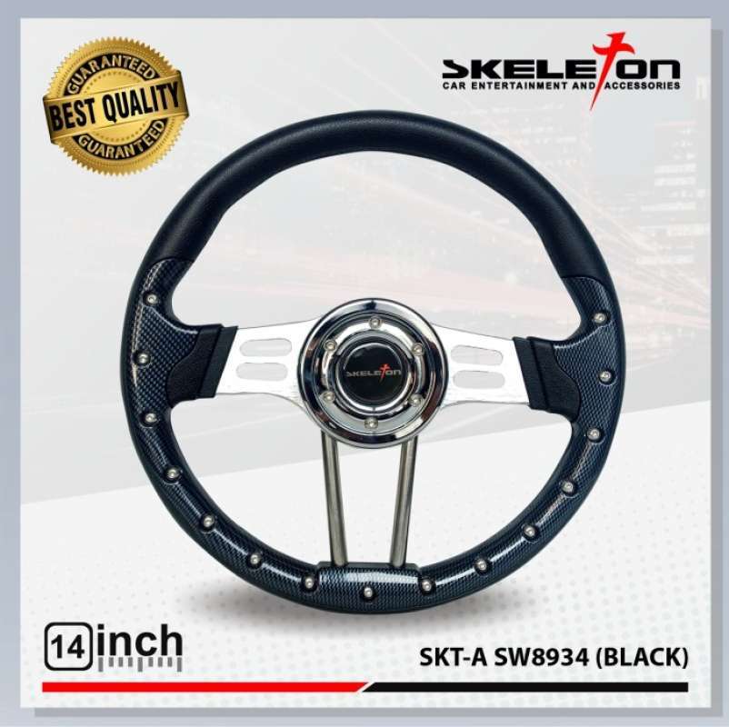 Promo New Steering Wheel Setir Racing Mobil Universal 14 Inch Promo ...