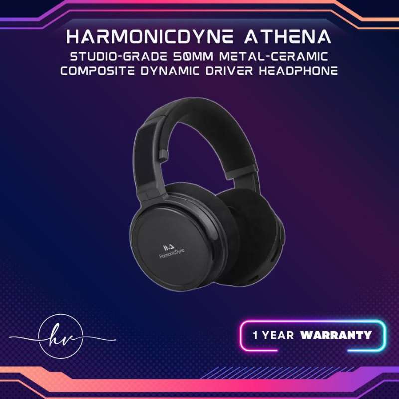 Jual Harmonicdyne Athena 50mm Dynamic Driver Studio Headphone Di Seller ...