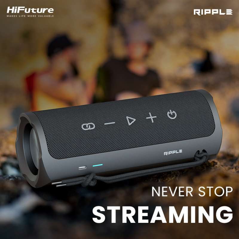 Promo Ripple Bundle 2 Unit Portable Bluetooth Speaker 2-way Speaker ...