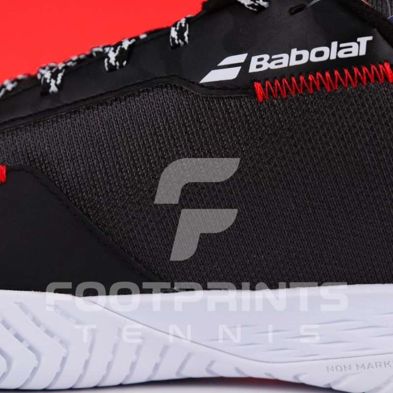 Jual Sepatu Tenis Babolat Sfx Evo Black Fiesta Red Tennis Shoes ...