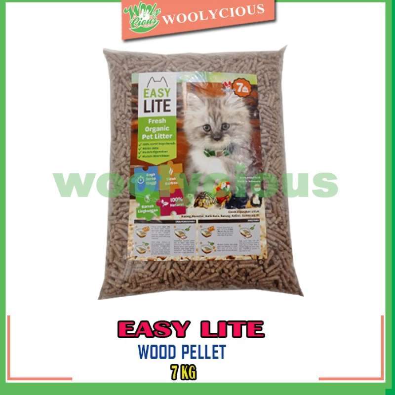 Promo Cargo Wood Pelet Easy Lite Cat Litter 7kg Serbuk Kayu Diskon 33% ...