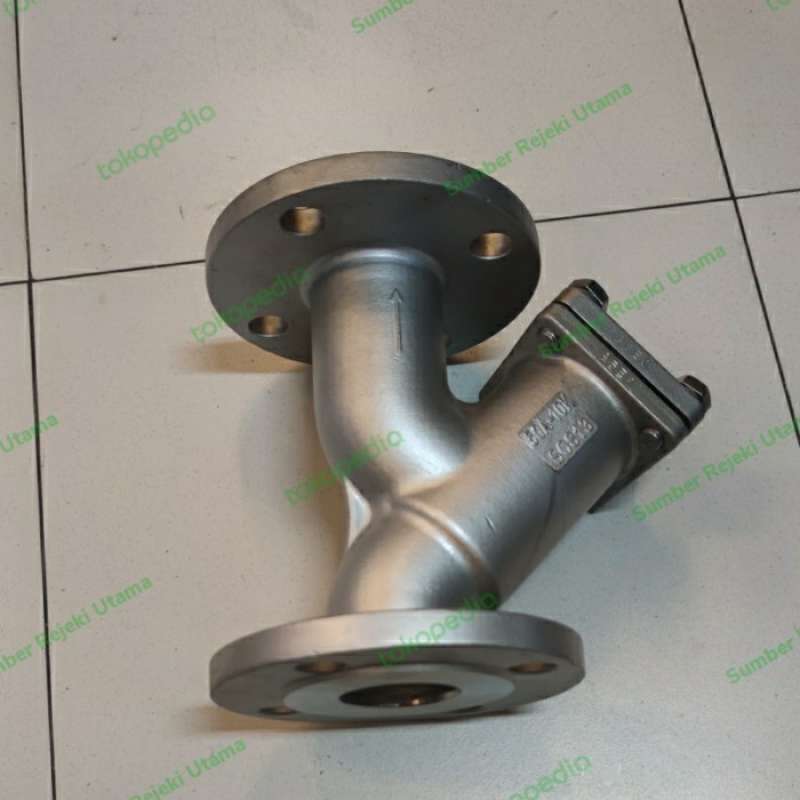 Promo Y Strainer Stainless Ss 304 Jis 10k Flange 2 Inch / Dn 50 Baru ...