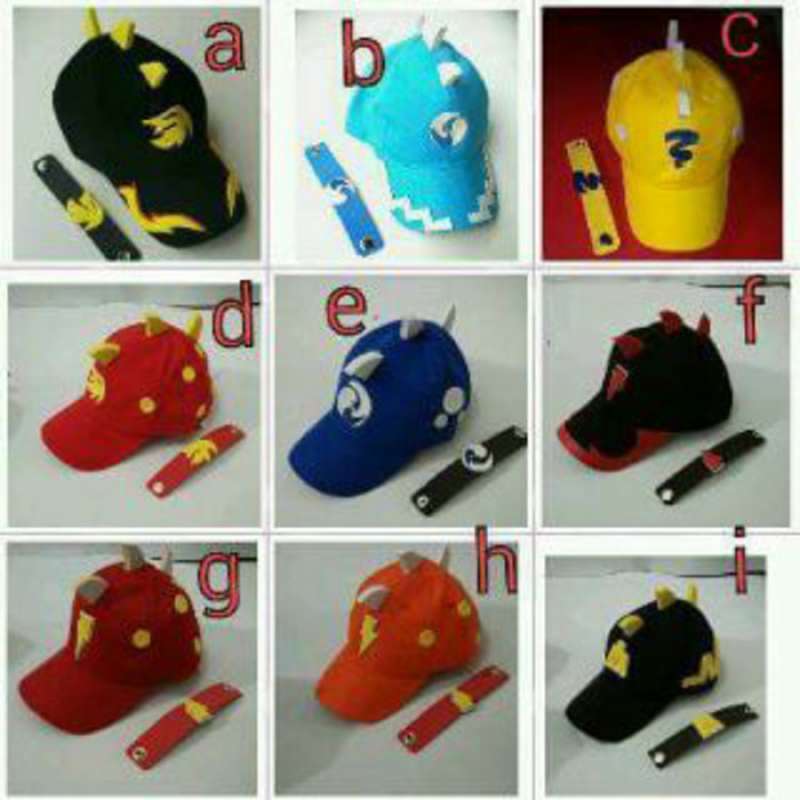 Promo Topi Boboiboy Gratis Gelang Diskon 23% Di Seller Makluma Store ...