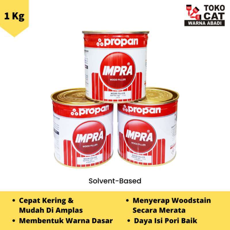 Promo Propan Impra Woodfiller 1 Kg - Jati Diskon 50% Di Seller Han4 ...