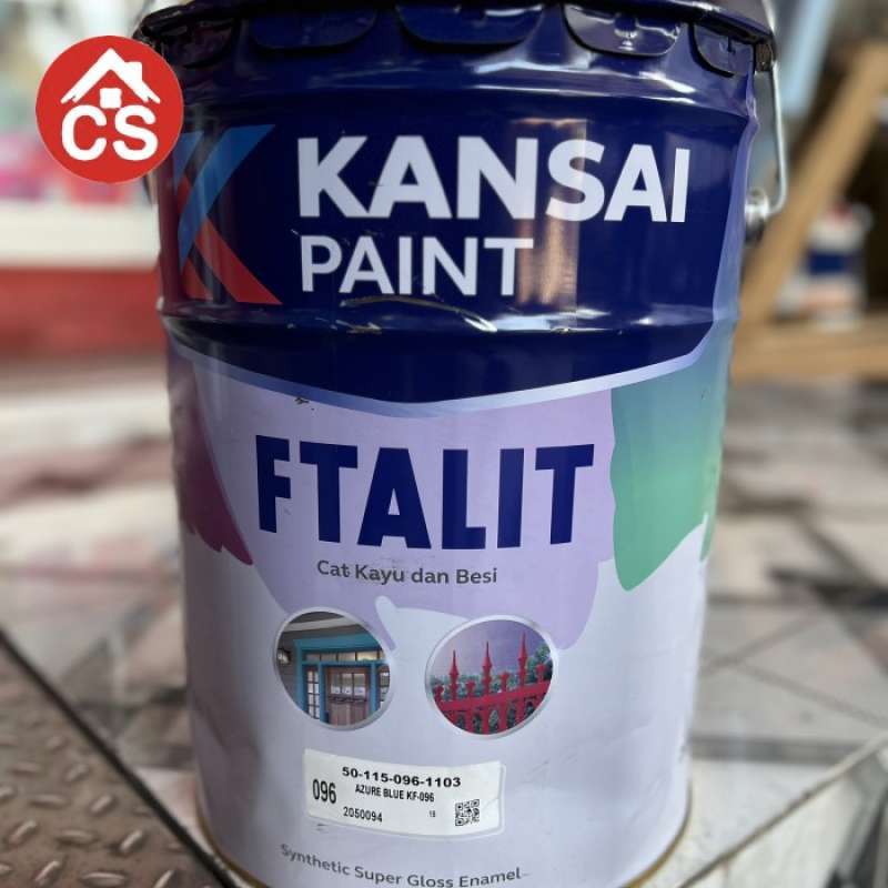 Promo Ftalit Cat Kayu Dan Besi 1pail Kansai Paint 20kg Ready Semua ...