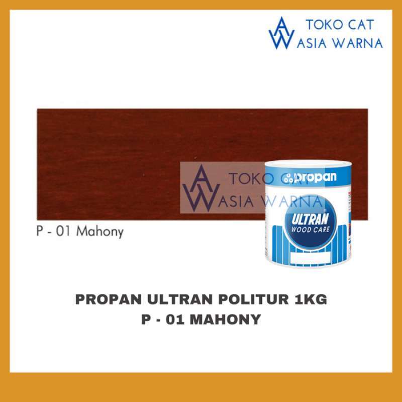 Promo Propan Ultran Politur P 01 Plitur Kayu 1 Liter - Mahony Diskon 50 ...