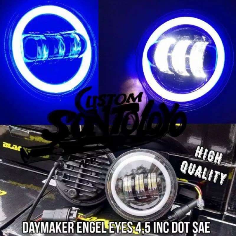 Promo Lampu Daymaker 7 Inch Spider Jeep Katana Cocok Rx King Tiger W175 ...