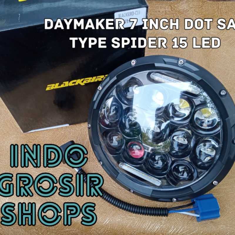 Promo Lampu Daymaker 7 Inch Spider Jeep Katana Cocok Rx King Tiger W175 ...
