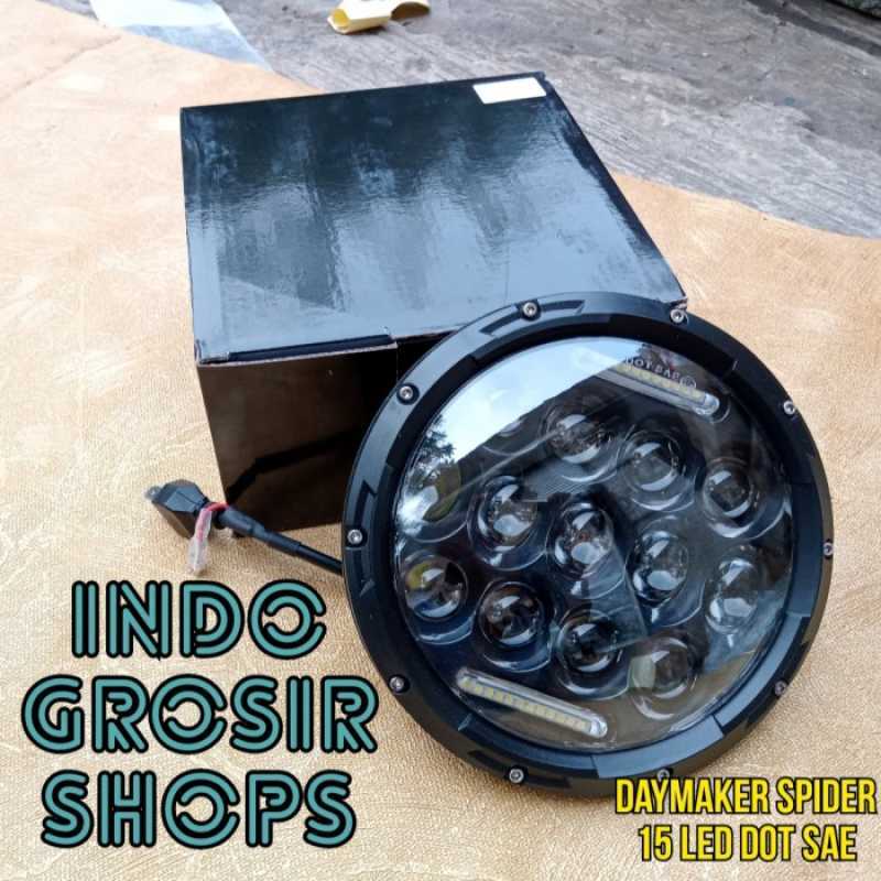 Promo Lampu Daymaker 7 Inch Spider Jeep Katana Cocok Rx King Tiger W175 ...