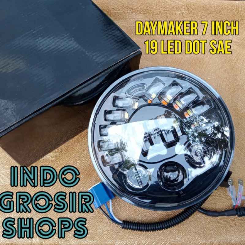 Promo Lampu Daymaker 7 Inch Spider Jeep Katana Cocok Rx King Tiger W175 ...