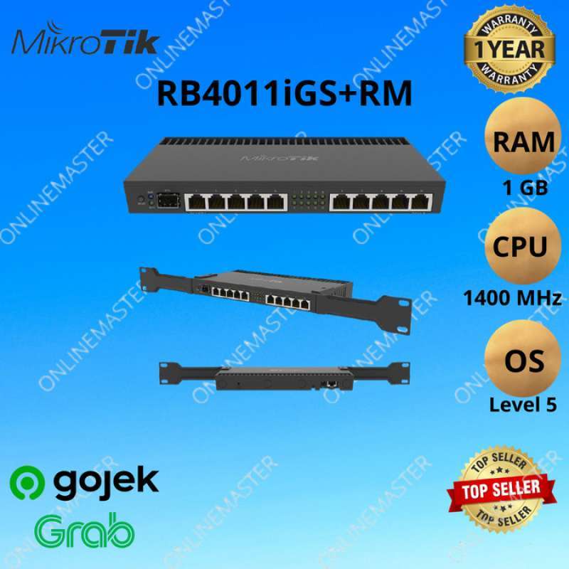 Promo Mikrotik Router Indoor Rb4011igs+rm Diskon 23% Di Seller Praptuma ...