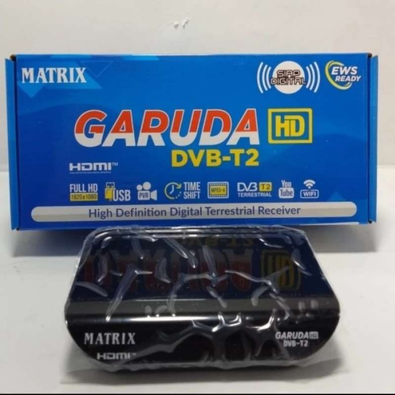 Promo Set Top Box Matrix Garuda Biru Hdmi Black Diskon 34% Di Seller ...