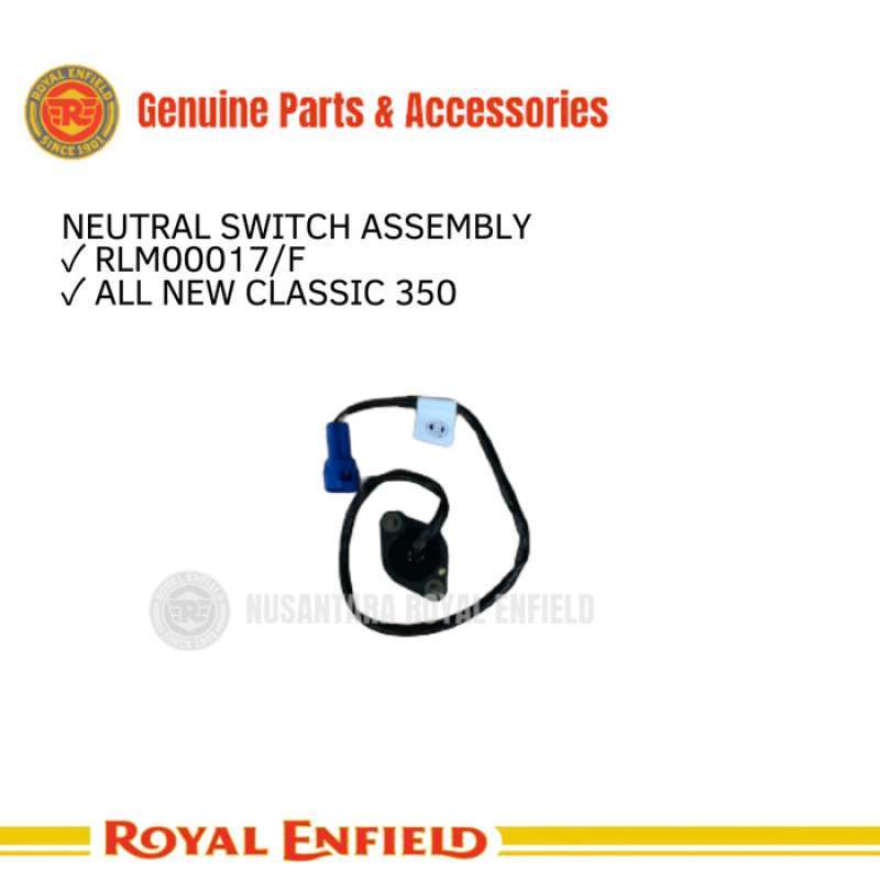 Promo Ori Spare Parts Royal Enfield Neutral Switch Assembly - Classic ...