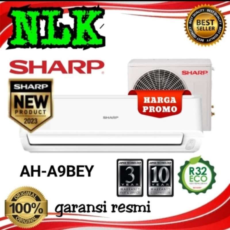 Promo Ac Sharp Ah - A9bey Garuda Series 1pk Ac Sharp A9bey +pasang Instalasi Diskon 33% Di ...