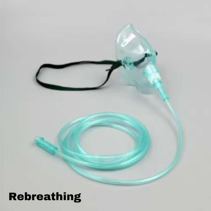 Jual Mask Oxygen Dewasa/ Adult Oxygen Mask Rebreathing Dan Non ...
