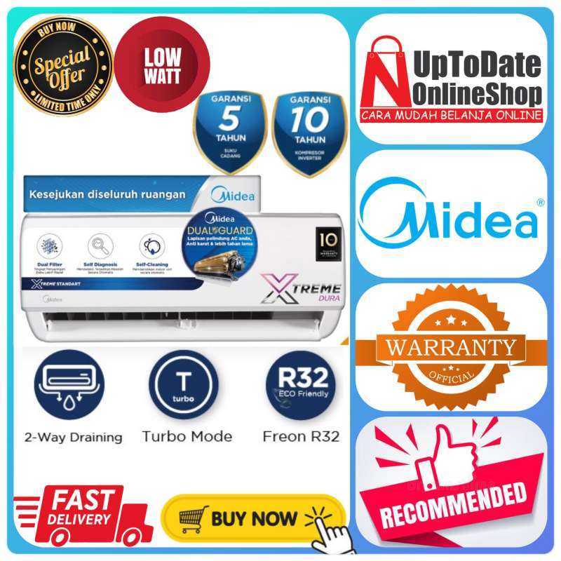 Promo Ac Midea Msaf-18crn2 18cr Standard 2 Pk Super Cool Double Gold ... Promo Ac Midea Msaf-18crn2 18cr Standard 2 Pk Super Cool Double Gold ...