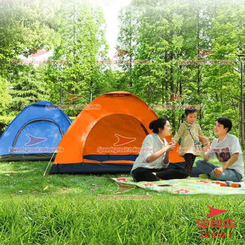 Jual Tenda Camping Buka Otomatis Original 2 Orang Tipe 001 - Kuning ...