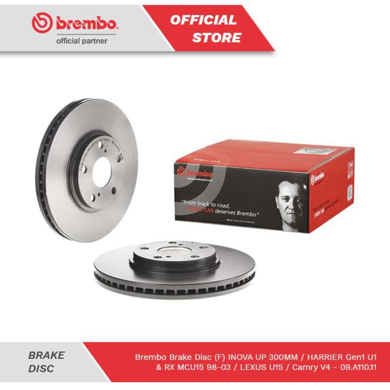 Promo Brembo Brake Disc (f) Innova Up 300mm/harrier Gen1/camryv4- 09 ...