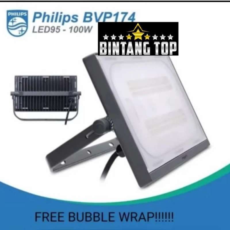Promo Lampu Sorot Philips Led Bvp174 100w 5700k - Cool White Bvp 174 ...