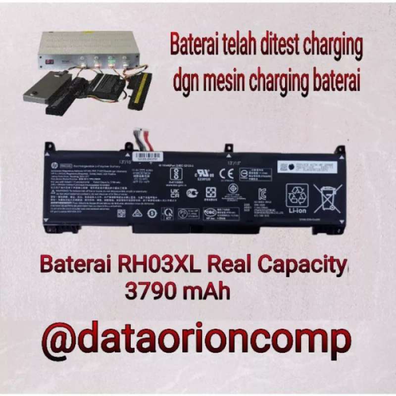 Promo Baterai Hp Rh03xl Rh 03xl For Hp Probook 430 440 450 630 650 G8 ...